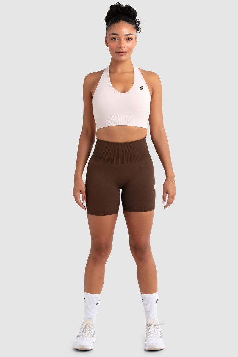 Hyperflex 2 Halter Neck Crop - Ivory White – DOYOUEVEN