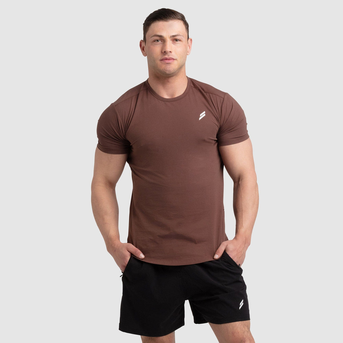 Mark Drop Tee V3 - Chestnut Brown – DOYOUEVEN