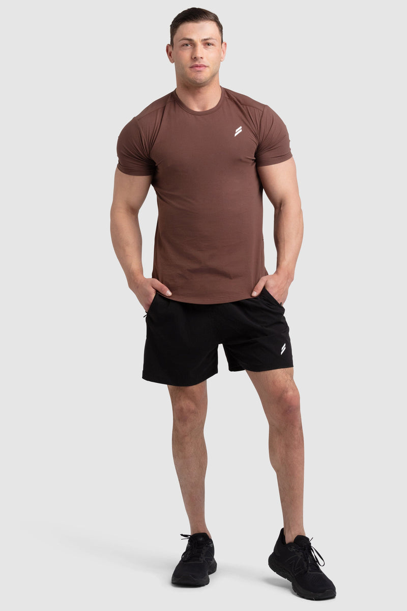 Mark Drop Tee V3 - Chestnut Brown – DOYOUEVEN