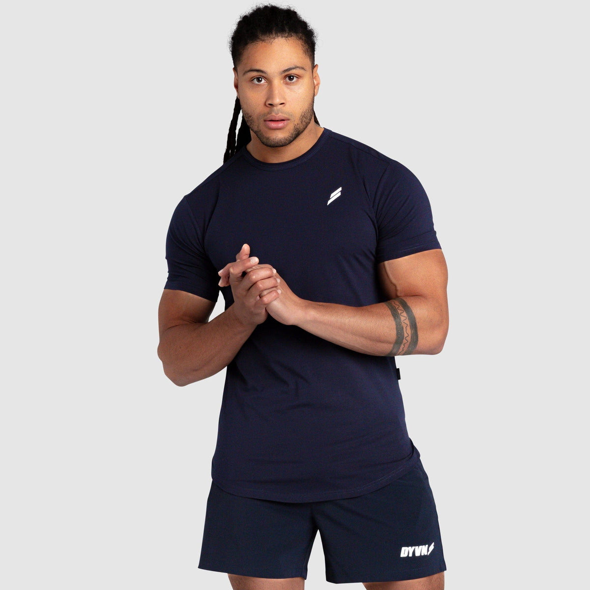 Mark Drop Tee V3 - Navy Nightsky – DOYOUEVEN