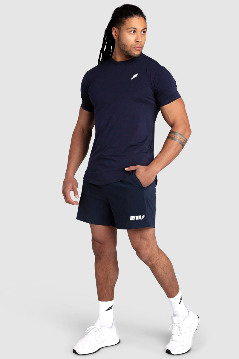 Mark Drop Tee V3 - Navy Nightsky – DOYOUEVEN